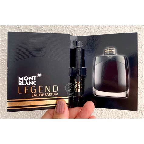 Samplevials Mont Blanc Legend Edp Shopee Malaysia