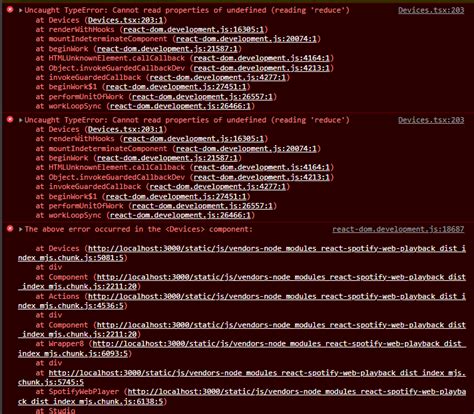 Cannot Read Properties Of Undefined Reading Reduce · Issue 155 · Gilbarbarareact Spotify