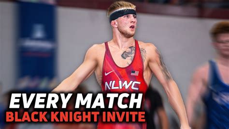 Every Josh Barr Match At 2024 Black Knight Invitational Youtube