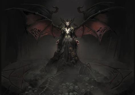 Artstation Lilith Diablo Iv Fanart Victoria K Demon Art Dark Art