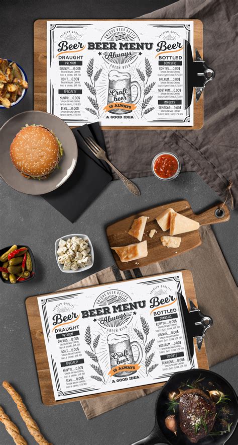 12 Drink Menu Examples To Download