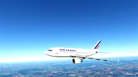 Inibuilds Airbus A310 300 Air France F Gemp For Microsoft Flight