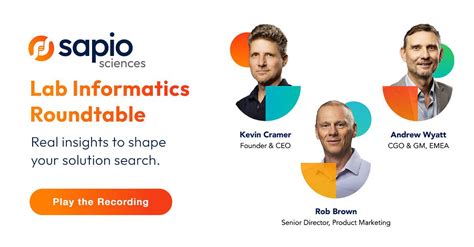 Sapio Sciences On Linkedin Lab Informatics Roundtable Sapio Sciences