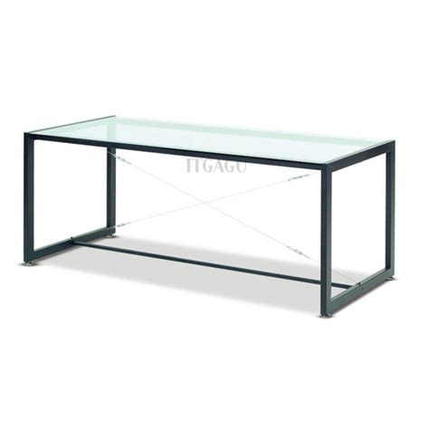 Hd 와이어 유리 회의용 테이블 사무실 회의실 다용도 테이블 1714904990 인천사무용가구