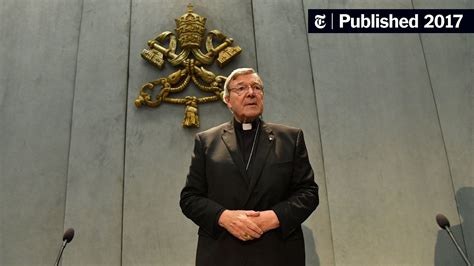 Cardinal George Pell Returns To Australia Charged With Sexual Offenses