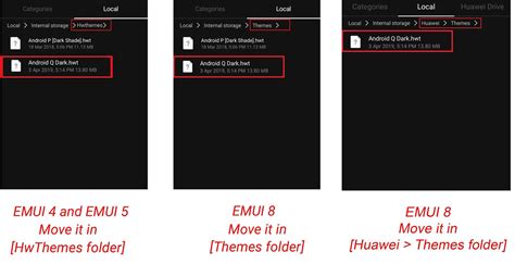 How To Apply Custom EMUI Themes And Themes Available On Playstore