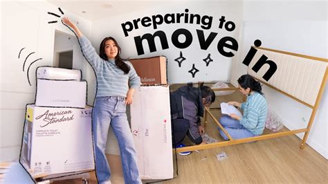 Preparing To Move In Setting Up My Bed Extreme Apartment Makeover Ep