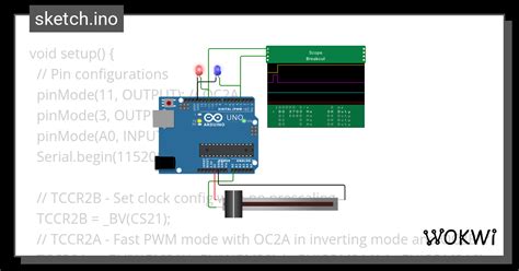 wokwi online esp32 stm32 arduino simulator
