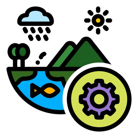 Ecosystem Generic Color Lineal Color Icon