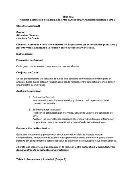 Estadistica Pdf Error Estándar Desviación Estándar