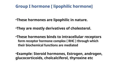 Biochemistry Hormone Classification Byneha Yadav Ppt