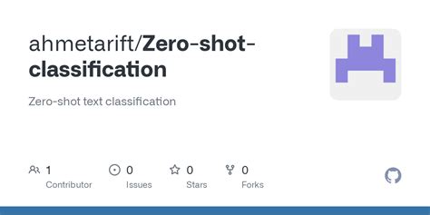 GitHub Ahmetarift Zero Shot Classification Zero Shot Text Classification