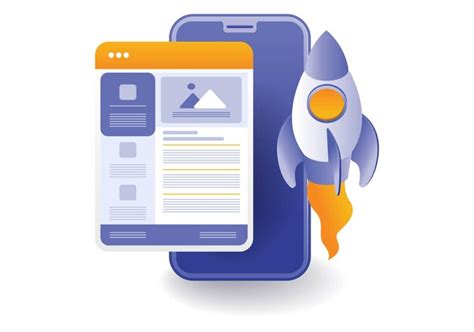 Premium Vector Launching The Latest Application Display Update