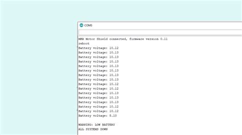 Reading Battery Level With Mkr Motor Carrier Arduino Documentation