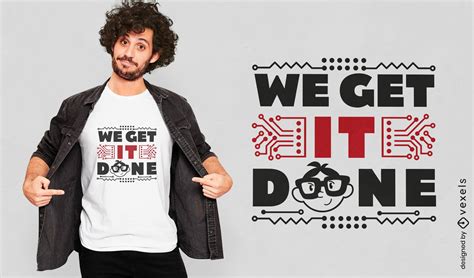 It Nerd T Shirt Design Vector Download