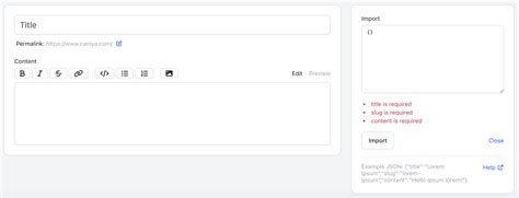 Camyafilament Import Inline Packagist