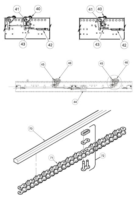 Conveyor And Parts Accuglide Intermediate Parts