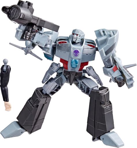 Transformers Toys Earthspark Deluxe Class Megatron Action Figure 5 Inch Robot Toys