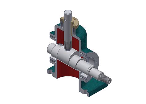 편심축의 투상도 주요 치수와 공차 정리