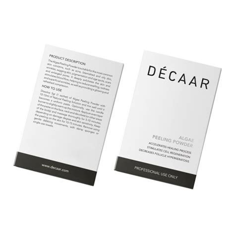 Algae Peeling Powder Decaar