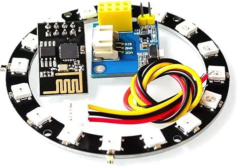 Pameencos 1 Sets Esp8266 Esp 01 Esp 01s Rgb Led Ide Adapter