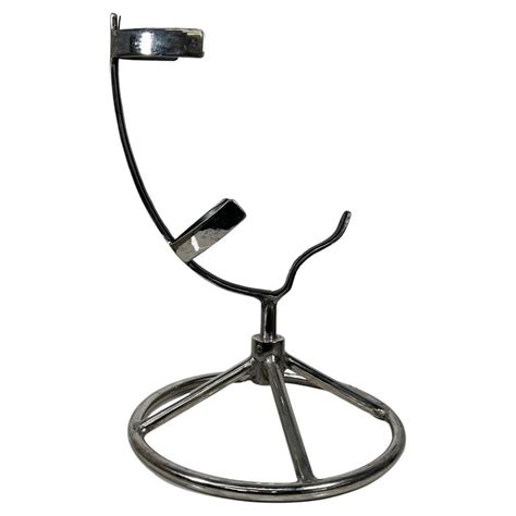 Vintage Mid Century Modern Metal Saxaphone Holder Music Stand For Sale