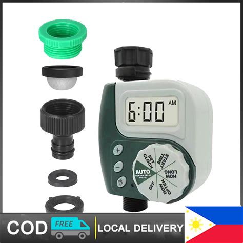 Outdoor Garden Automatic Water Timer Irrigation Controller Outlet Programmable Hose Faucet