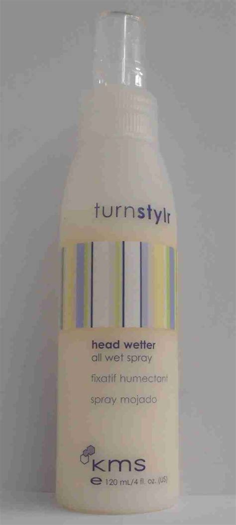 Original Kms Turnstylr Head Wetter ~ All Wet Spray ~ 6 8 Fl Oz