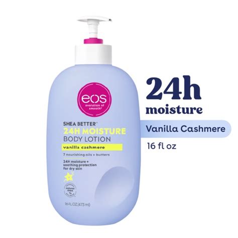 Eos Shea Better Vanilla Cashmere Body Lotion 16 Fl Oz Nida Beauty