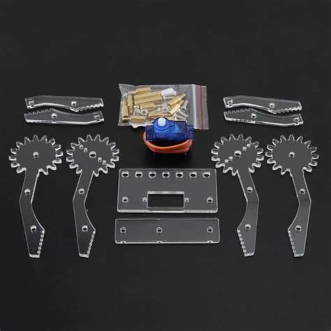 Jual Robot Gripper Claw Capit Arm Manipulator Robot Arduino Raspberry Esp Tanpa Servo Shopee