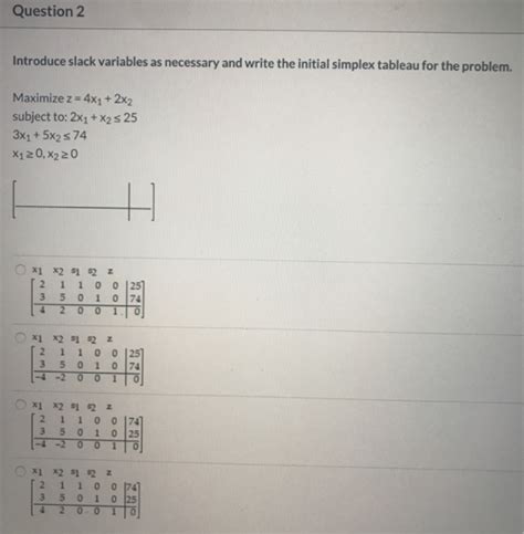 Please Question 1 Convert The Constraints Into Linear Equations By
