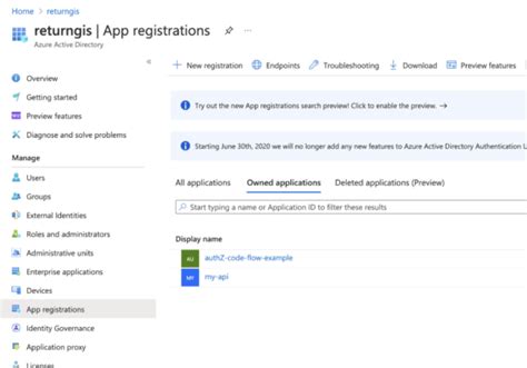 Proteger Una Api En Nodejs Con Azure Active Directory Returngis
