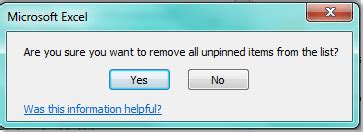 How To Clear Recent Document Lists From Excel How To Clear Recent Document Lists From Excel