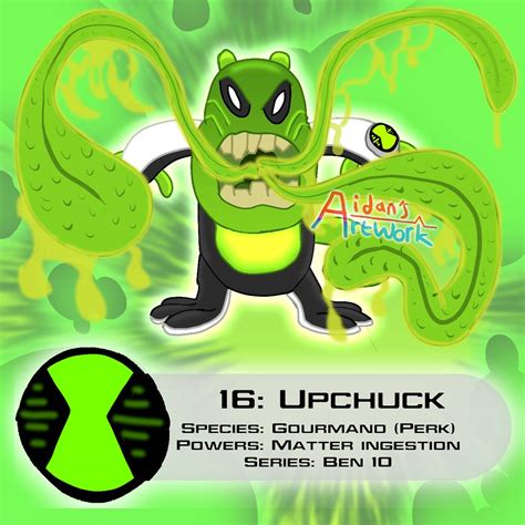 Upchuck Ben 10 Project By Aidans Art On Deviantart