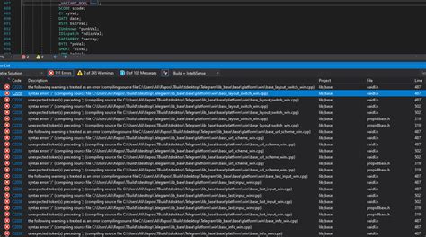 Question Compilation Error · Issue 8415 · Telegramdesktoptdesktop · Github