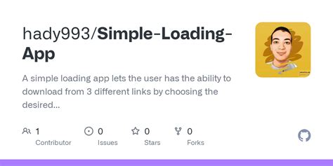 Github Hady993simple Loading App A Simple Loading App Lets The User