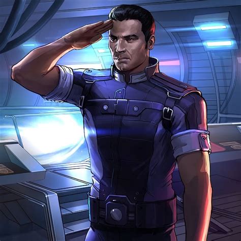 Mass Effect Archives ME Kaidan Alenko Игры Мужчины Киберпанк