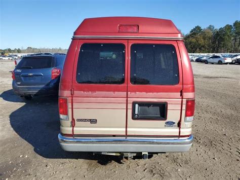 1998 Ford Econoline E150 Van 1fdre14l1whb50157 Bid History Bidcars