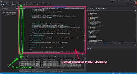 C Get The Current Document Viewport In Visual Studio Stack Overflow