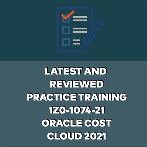 1z0 1074 21 Oracle Cost Management Cloud 2021 Go Oracle Apps H