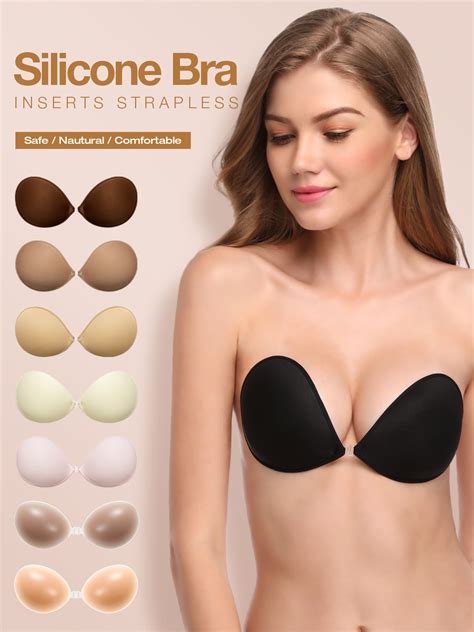 Strapless Backless Push Up Bra