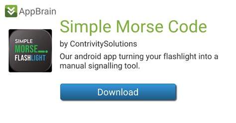 Simple Morse Code For Android Free App Download