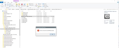 Solved Lens Profile Creator Win10 Runtime Error Adobe Community 9444513