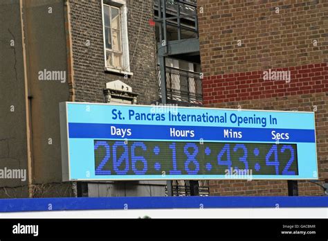 Railway Digital Clock At Clifford Ward Blog
