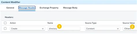 set dynamic adapter parameters file name directory sap btp is ci