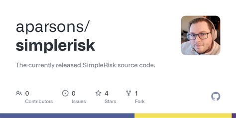 Github Aparsonssimplerisk The Currently Released Simplerisk Source