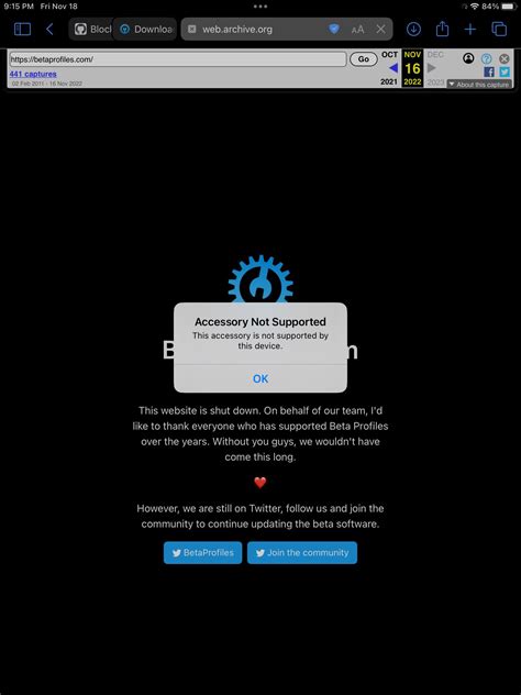 ‘accessory not supported randomly pops up i don t use apple pencil