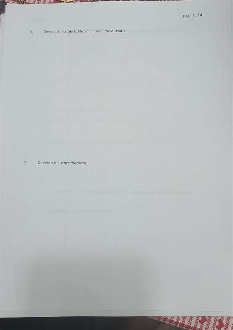 Solved Figure 1 Clocked Synchronous State Machine 1 Is