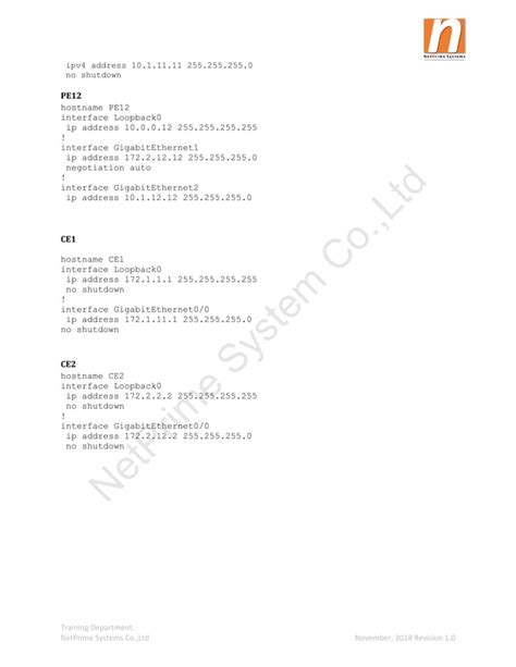 Mpls Lab Practice Vol1pdf Computer Networking Computing