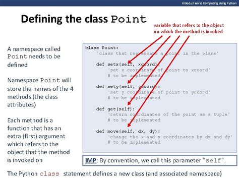 Introduction To Computing Using Python Objectoriented Programming Defining